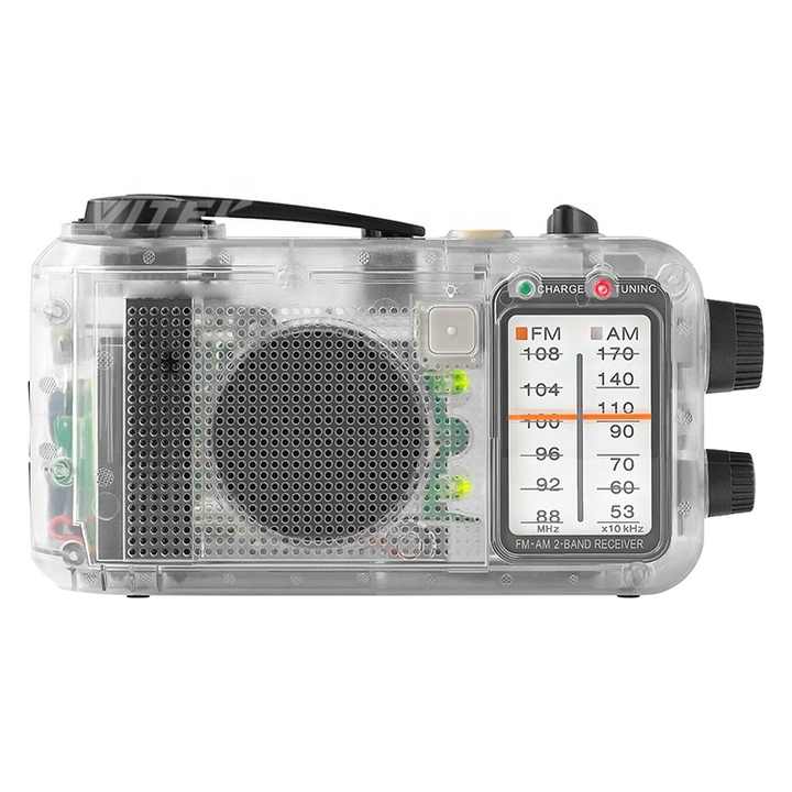 Prison Jail Use Clear Transparent Case All Wide Band FM Radio