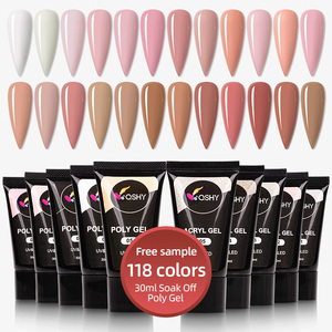 118 Colors Polly Gel Wholesale Nail Supplies Custom Private Label UV ...