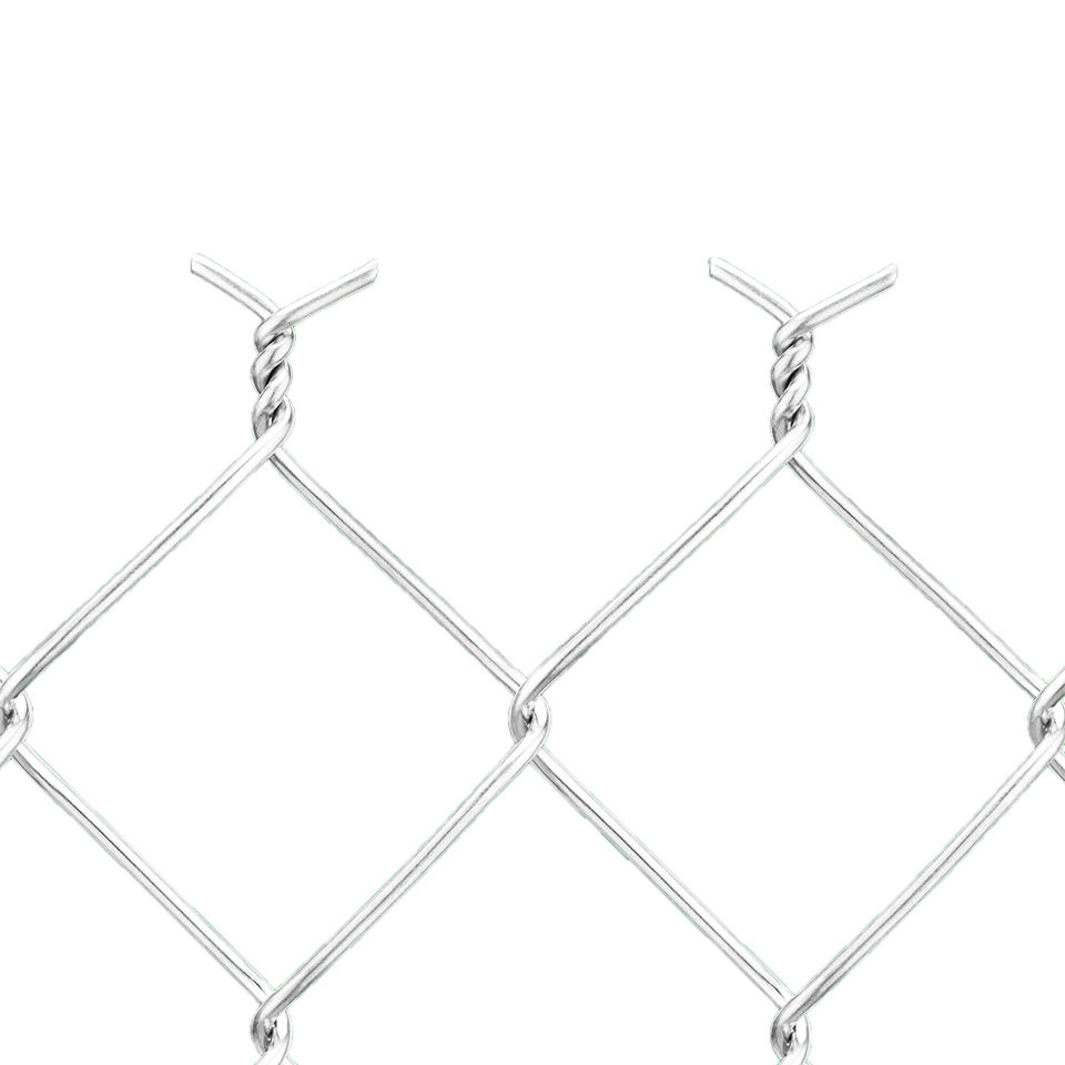8ft 9 Gauge Galvanized PVC Black Coated Cyclone Wire Mesh Chain Link ...