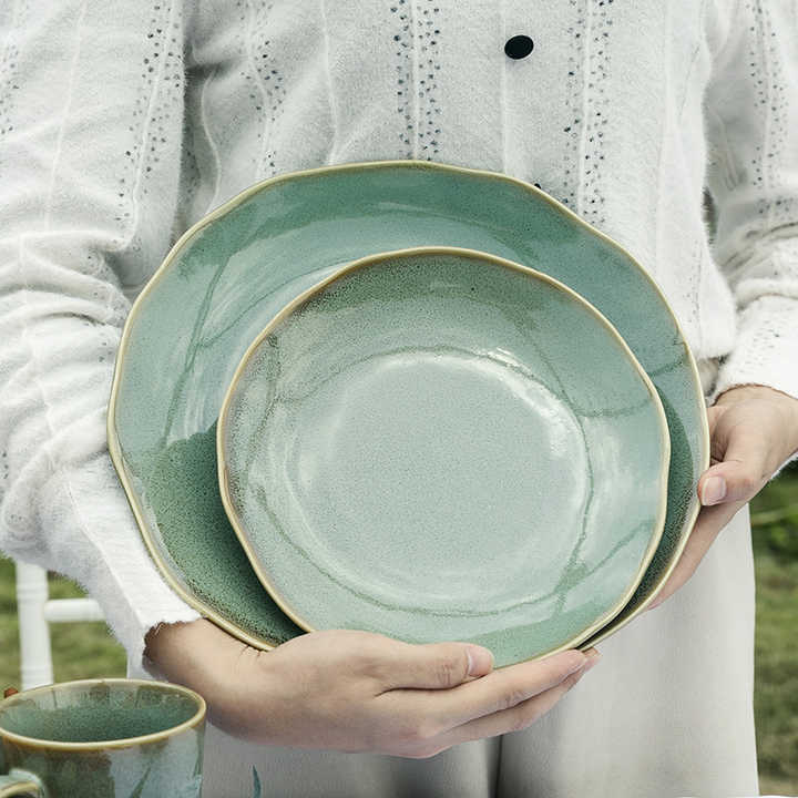 Rustic Nordic Decoration European Serving Platter Wedding Plates ...
