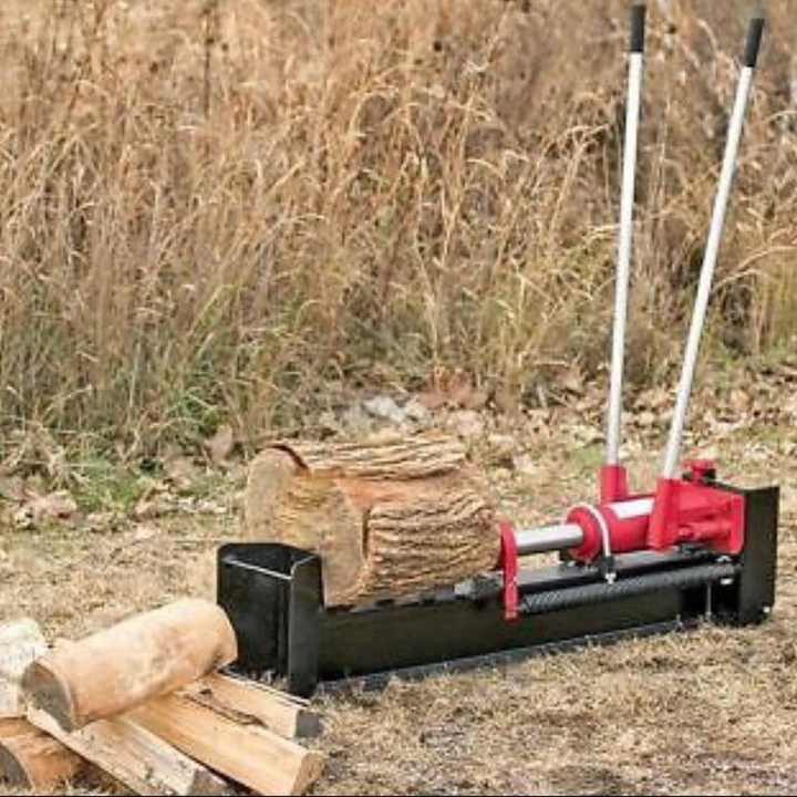High Quality 10Ton Hydraulic Log Splitter Manual Woodsplitter Machine ...