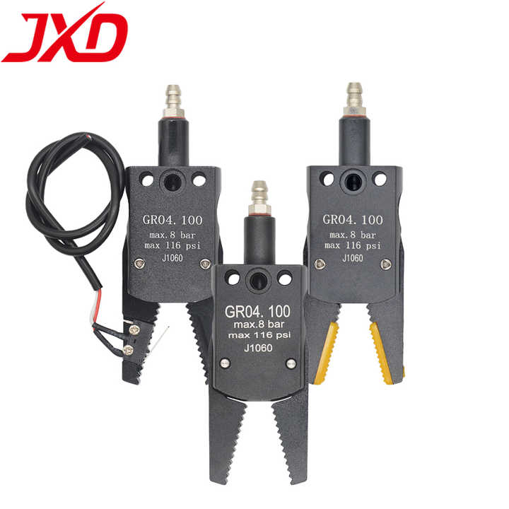 Extra Wide Jaw Mini Gripper with Soft Silicone Pad, Anti-Crash ...