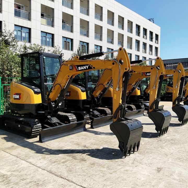 Sany SY35U SY35 3.5 Ton Used Mini Excavator Hot Selling Crawler ...