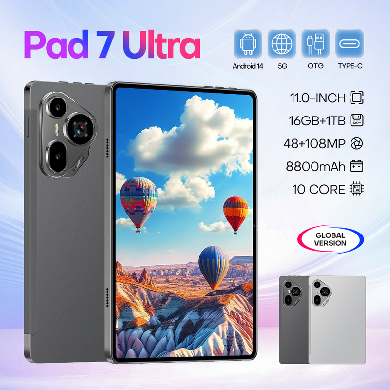2026 Wholesale Pad7 Ultra Kids Educational Tablet 11inch Android 14 ...