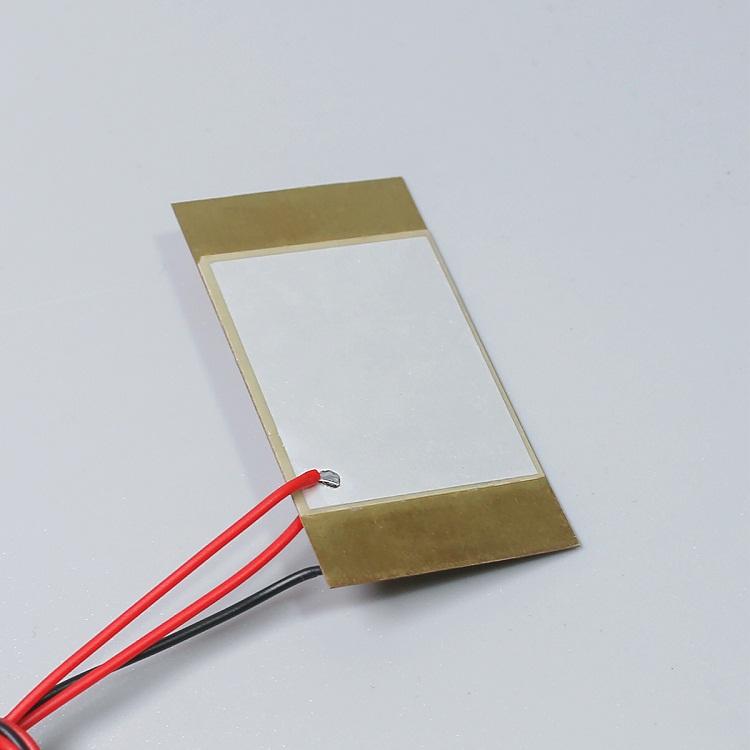 Piezoelectric ceramic generator plate pressure vibration sensing ...