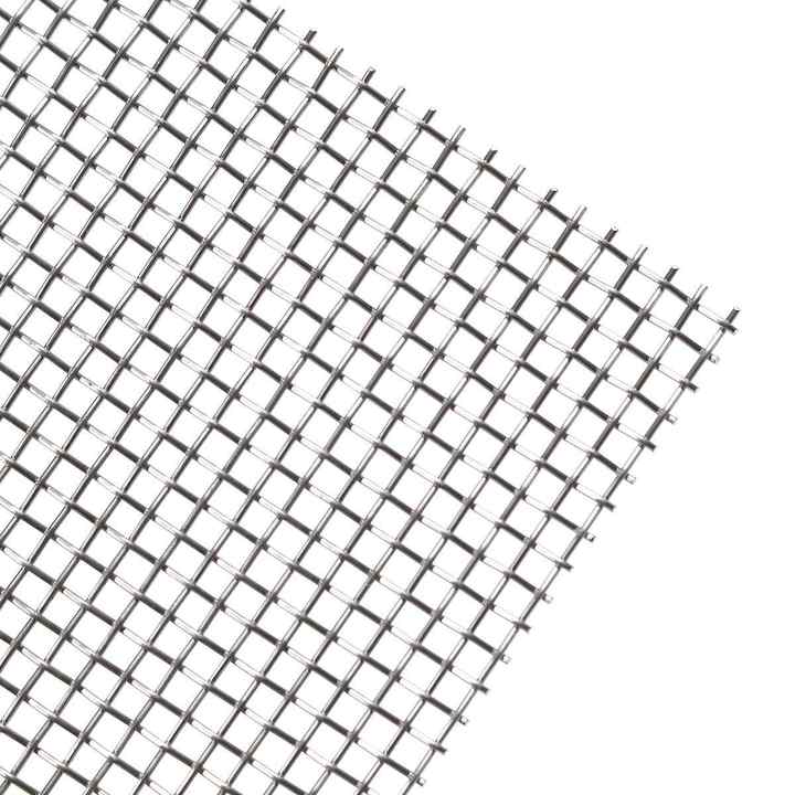 2x2 3x3 5x5 Mesh SS304 316 Net Woven Metal Mesh Stainless Steel Wire Crimped Mesh| Alibaba.com