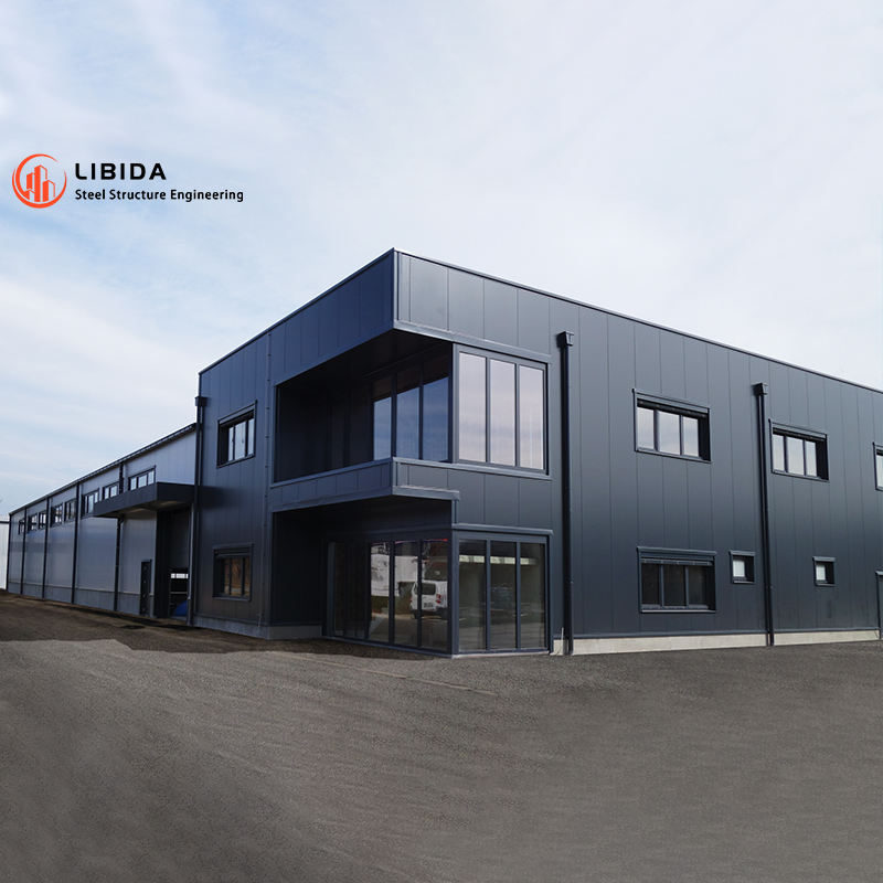 Prefabricated Steel Structure Warehouse/Workshop/Hangar, Customized ...