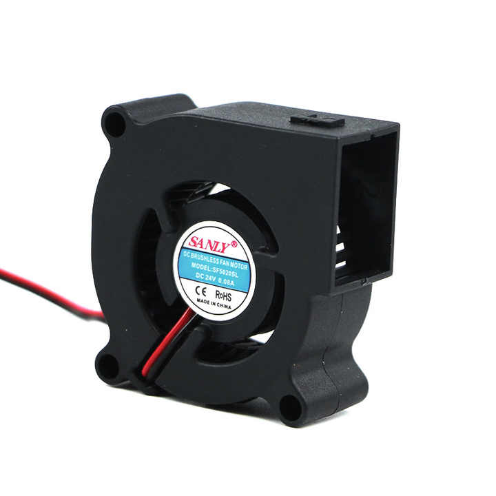 SANLY 5020 Blower Fan with Quiet Sleeve Bearings 3000/4000 Rpm 12V/24V ...