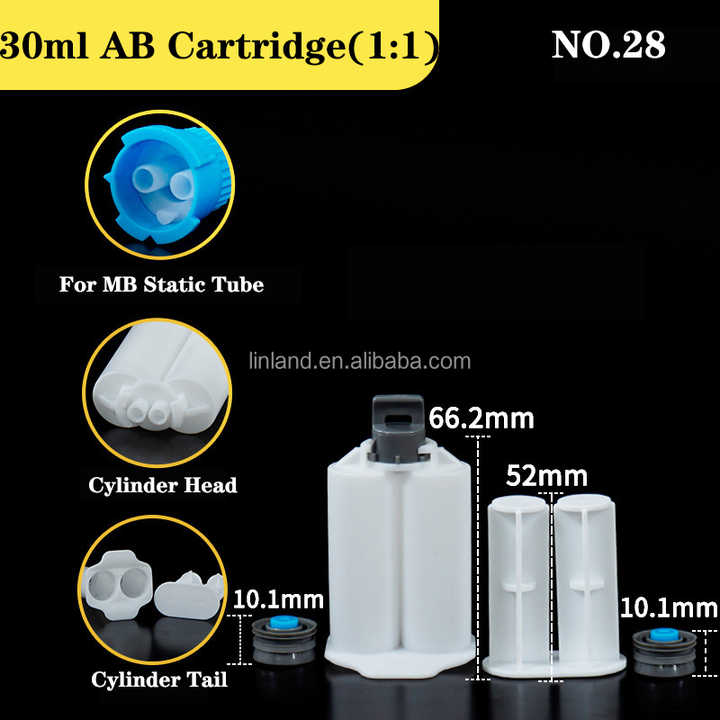 900Ml 2:1 PP/PE Epoxy Silicone Empty Dual Cartridge Two Component Adhesive Cartridge| Alibaba.com