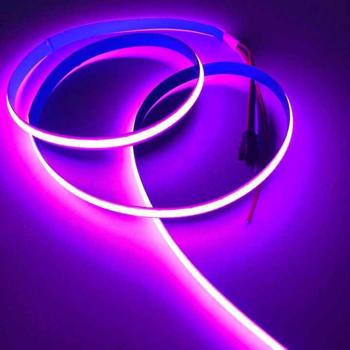 Purple LED Strip Aluminum profile led hard strip Waterproof Flexible ...