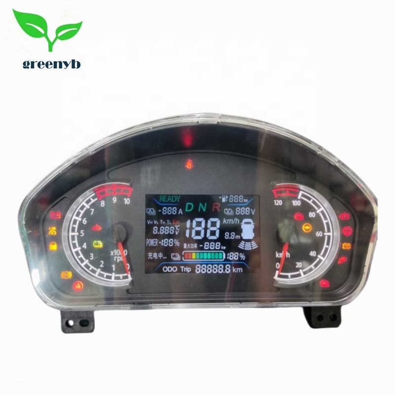 New E747 LCD Electric Vehicle Instrument Cluster Digital Speedometer ...