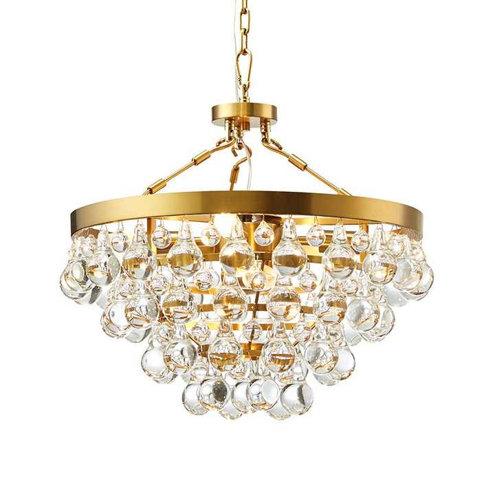 OEM Luxury Hotel Lobby K9 Crystal LED Chandelier Light Nordic Style Custom Large Project with ...