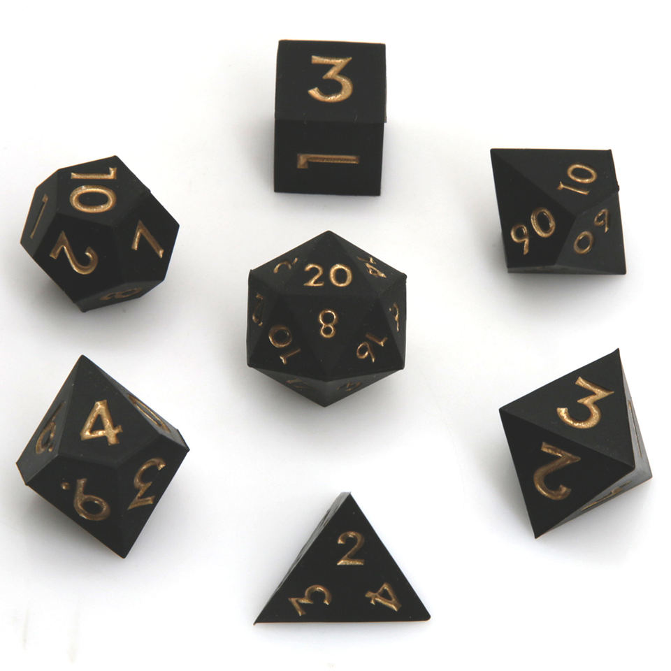 Wholesale Custom DND D20 Polyhedral Dice Set - Durable & Eco-friendly