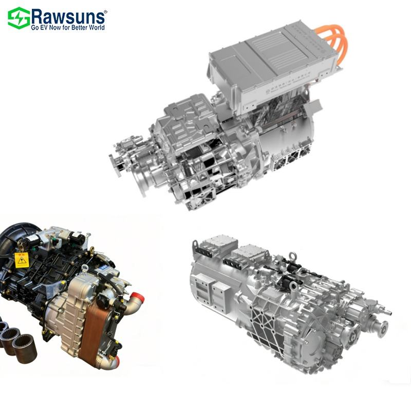 Fuel to EV Mining Wide-body Dump Truck Trailer Construction Electric ...