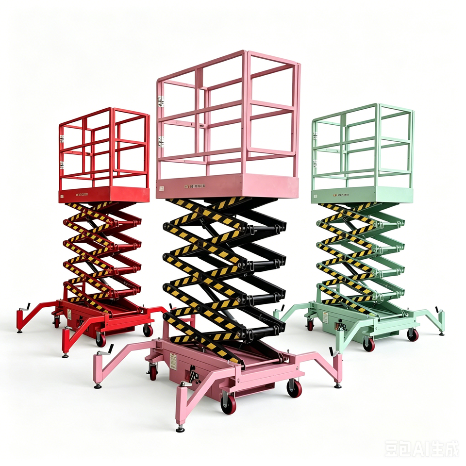 Everlift Electric Mini Towable Hydraulic Scissor Lift Aerial Work ...