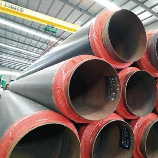 High Pressure Steel Jacket Steam Insulation Pipe with Outer Steel ...