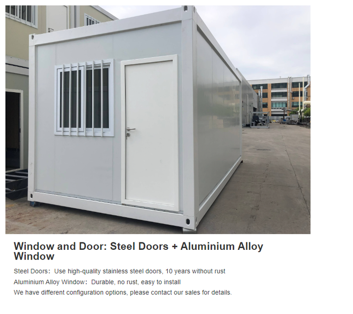 For CGCH Fully Furnished Modular Prefab Glass House Easy-to-Assemble ...