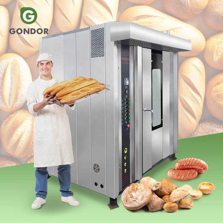 Fully Automatic Diesel Gas Bake Machine Professional Loaf Bread Direct ...