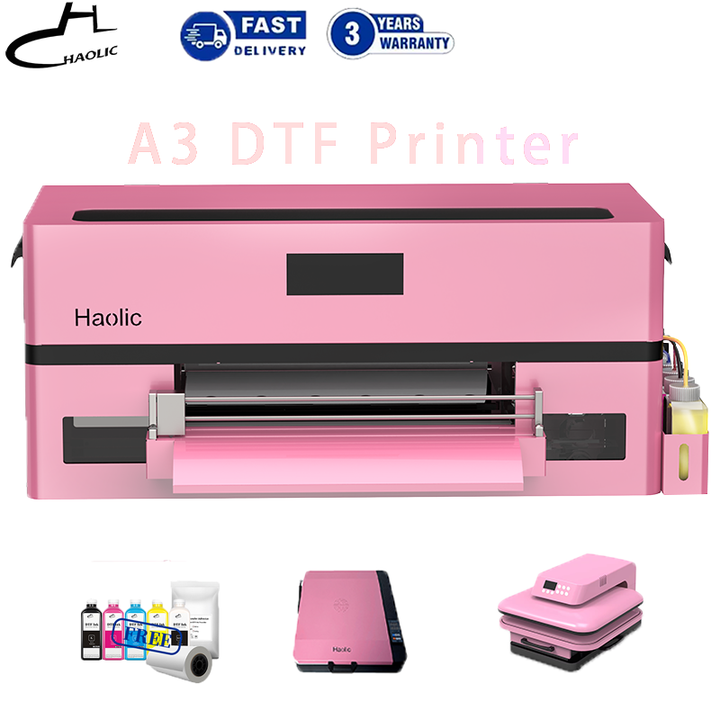 2025 Brand New Dtf XP600 Pro A3 Textile Printer 13Inch Hot Pet Film Fabric Coating Machine 1 ...