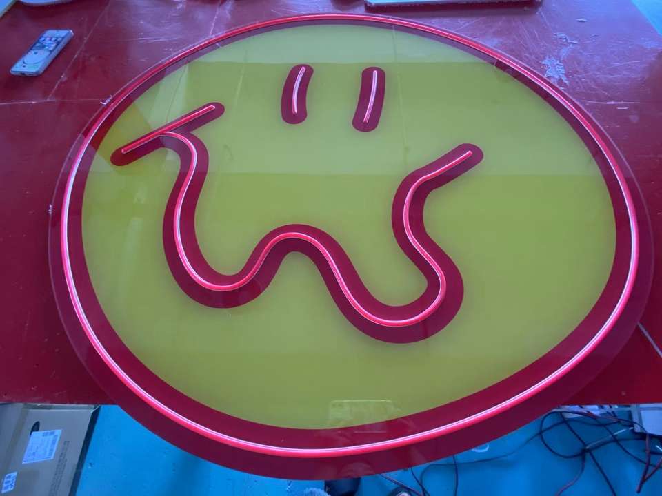 Custom Neon Light Decoration Happy Birthday Led Night Lamp IP65 Acrylic ...