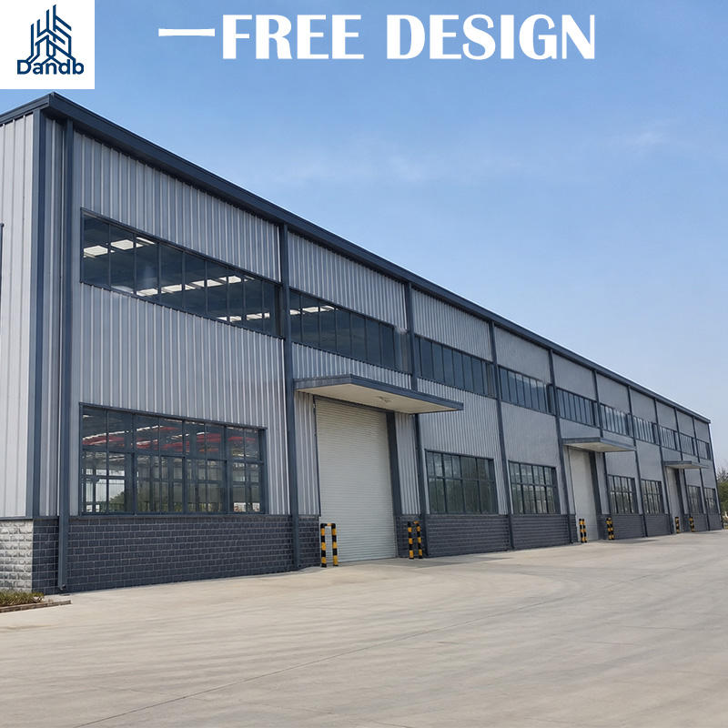 Galvanized Frame Steel Structure Warehouse Prefab Corrosion Proof ...