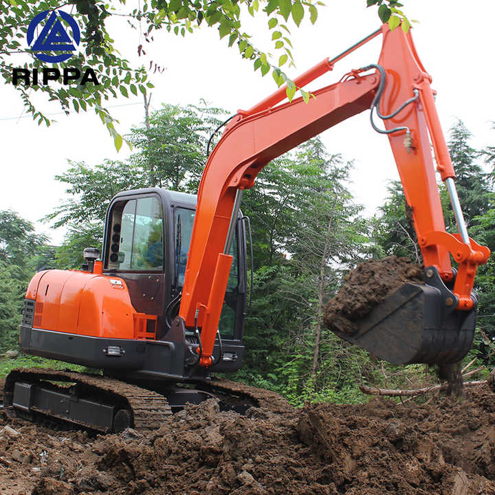 Engineering Big Excavators Big Digger Bagger Excavator Trailer 8 Ton ...