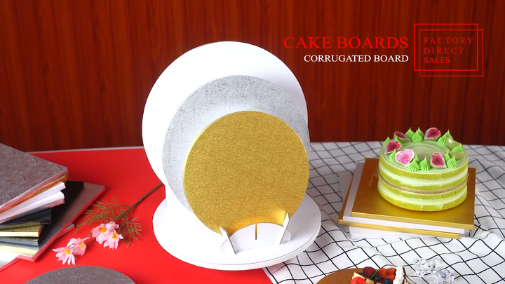 Family Afternoon Tea Card Board Cake Stand for 12 Inch Corrugated Cake ...