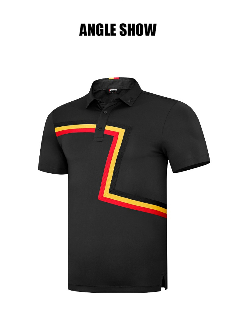 PGM YF579 mens golf t-shirt high quality golf clothes summer golf shirt ...