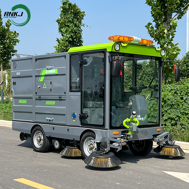 RNKJ Customizable Road Cleaning Machine - Efficient & Electric