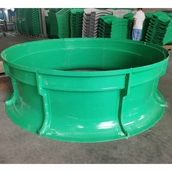Cooling Tower Fiber Reinforced Glass FRP Fan Stack Cooling Tower FRP ...