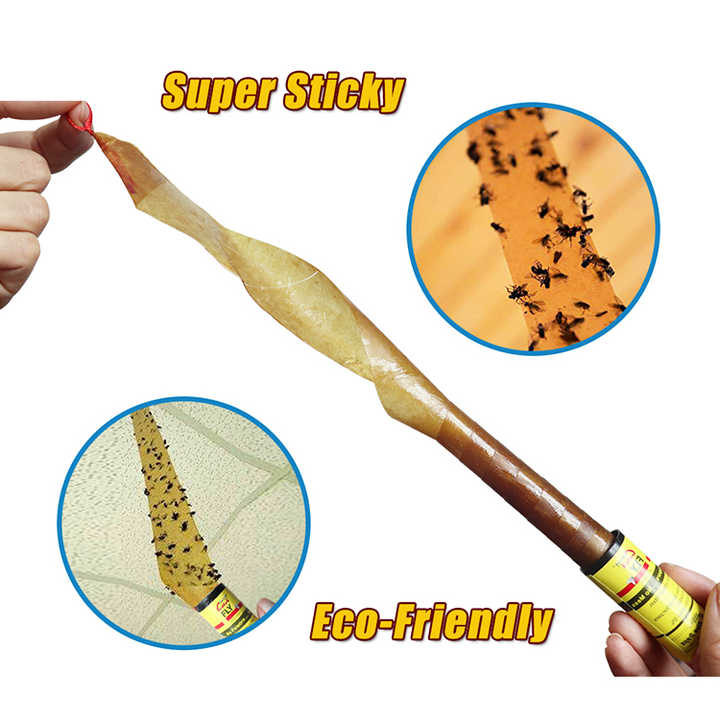 Effective Hanging Fly Ribbon Traps - Control Mosquitoes