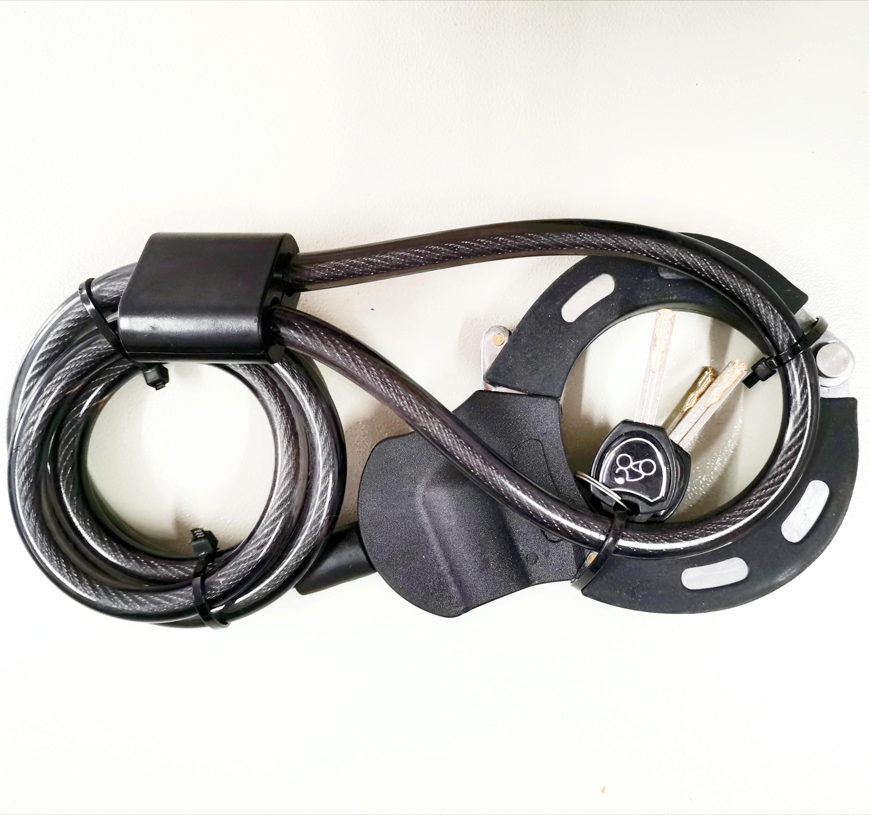 2022 motorcycle handcuff chain lock use 3 button double lock bicycle ...