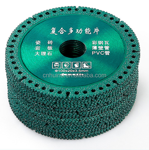 4 inch Brazed Multipurpose Cutting Blade Marble PVC Pipe Tile Metal ...