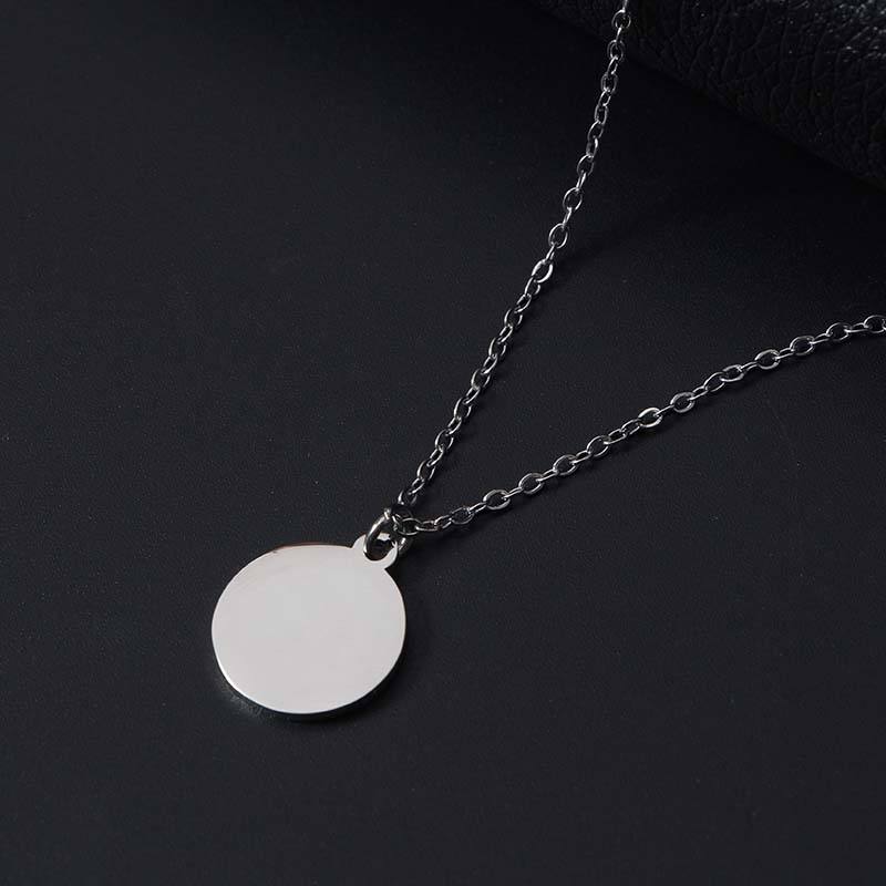 Custom Logo 18K Gold Plated Non Tarnish Round Charms Fashion Coin ...