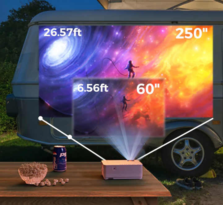 VANKYO Leisure 470 Pro Native 1080P Projector 5G WiFi Smart Video ...