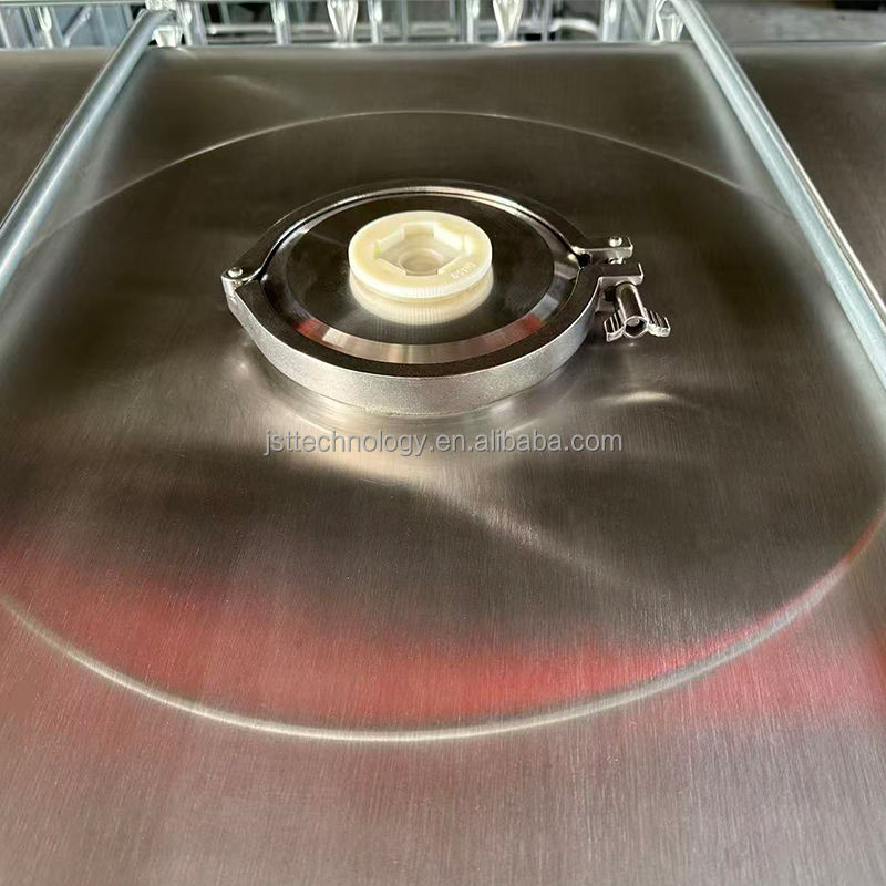 Reusable 1000L Stainless Steel IBC Container for Canadian Maple Syrup ...