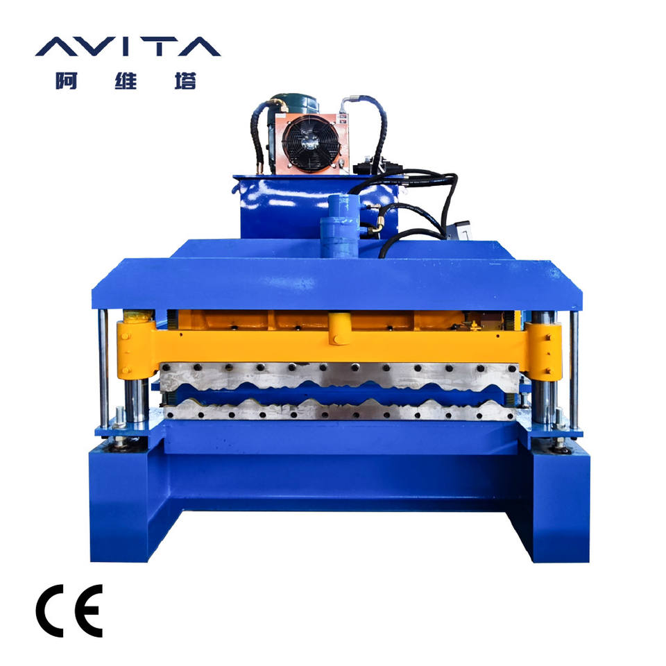 AVITA Automatic Control Glazed Tile Roll Forming Machine Decorative ...