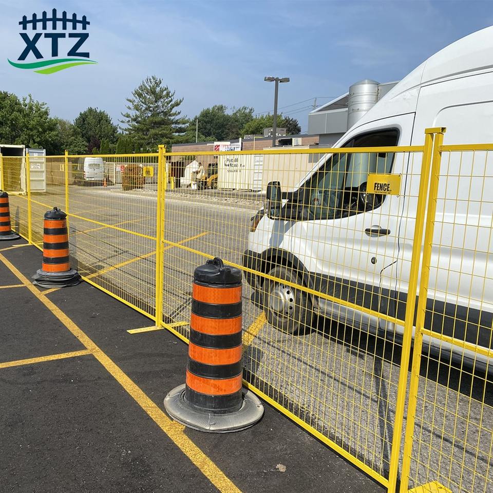 Canada Temporary Fencing Residential Perimeter Galvanized Temporary ...