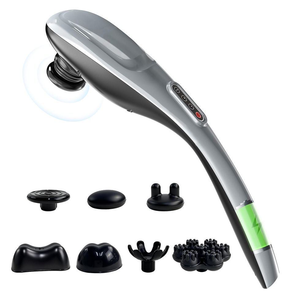 2025 Handheld Massage Hammer with Multiple Settings for Full Body Pain ...