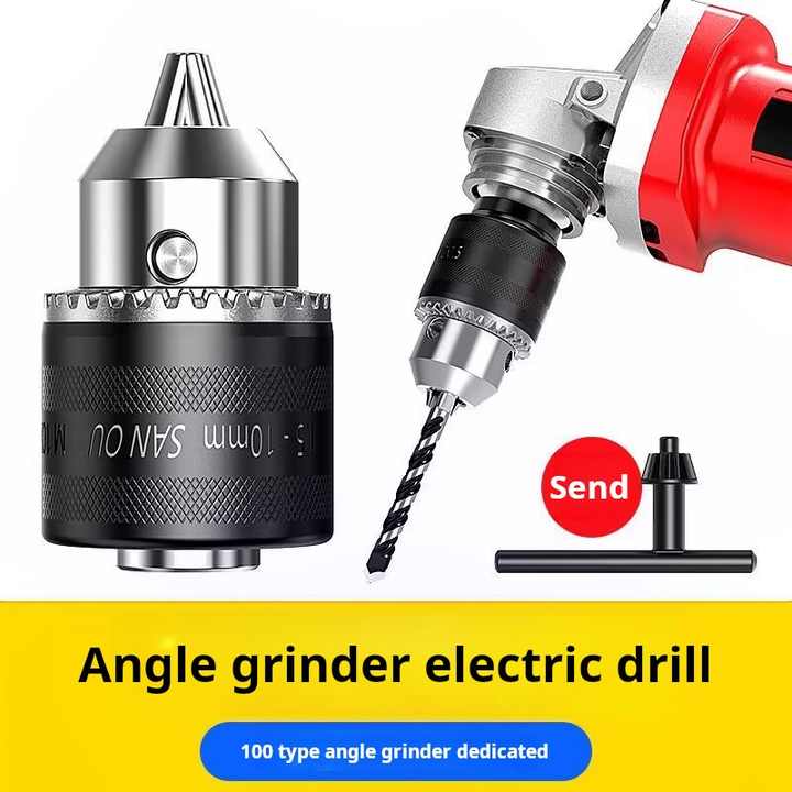 Angle Grinder to Electric Drill Adapter Chuck Is Suitable for Modifying ...