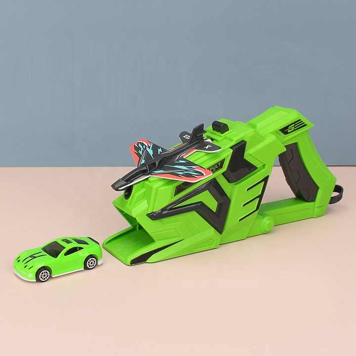 Catapult Gun Toy - Racing Car & Plane Launcher for Kids