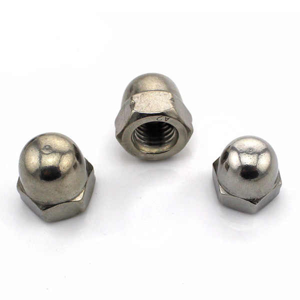 Wholesale M6 M8 Carbon Steel Flat Cap Nuts - Durable & Versatile