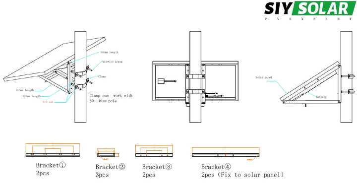 Outdoor Complete Set Solar Panels Kit 200W 120ah Off Grid solar energy system Solar Power Kit ...