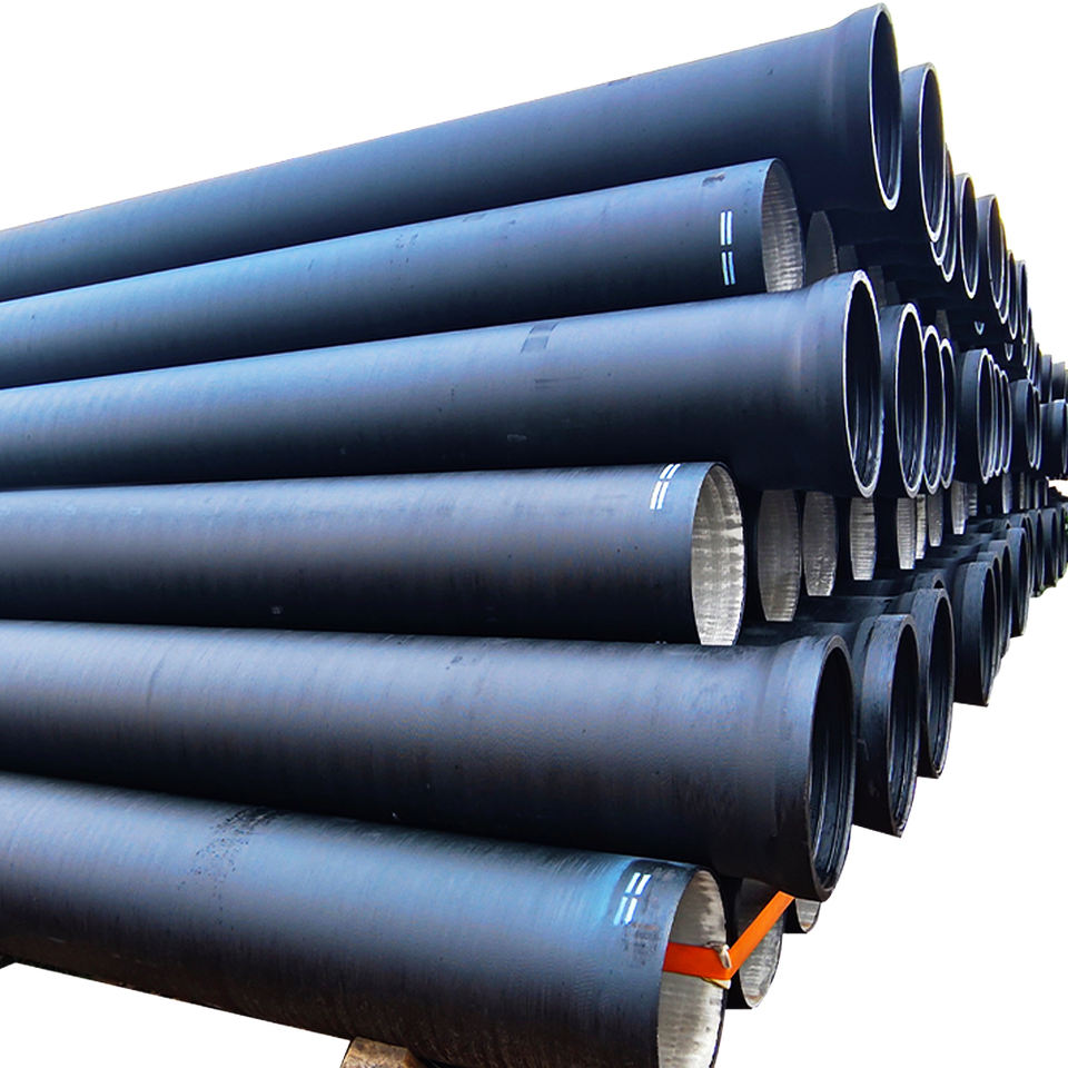 C40 Ductile Iron Pipe Professional 100% Water Pressure Test ASTM 6m ...