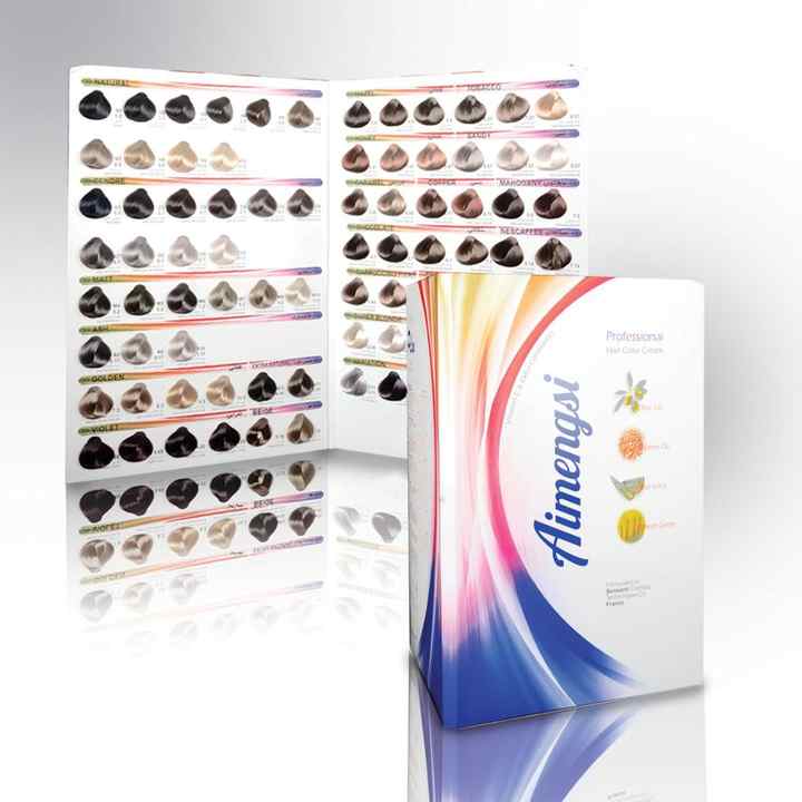 OEM Matrixx Design Hair Color Chart Italian Professional Hair Dye Cream ...