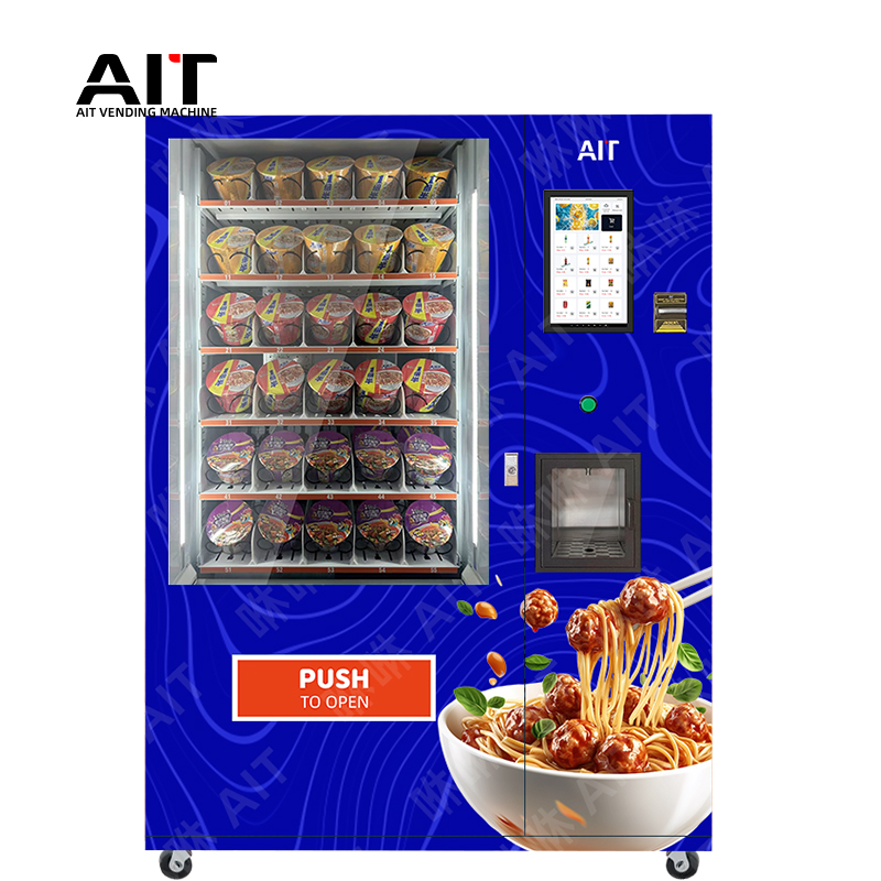 Ramen Noodle Vending Machine - 24/7 Hot Food & Snack Dispenser