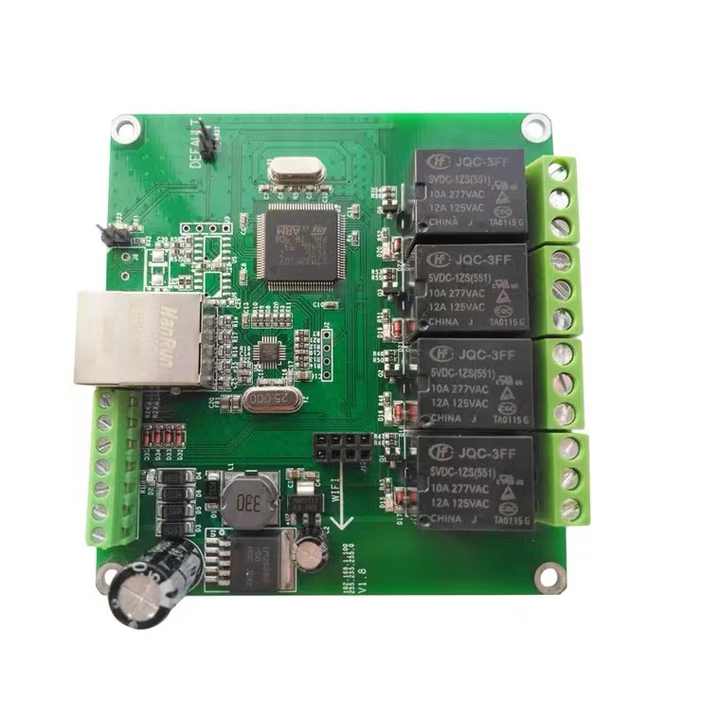RS485 ESP32 Smart Wifi Switch - 4 Channel Timer Relay Board