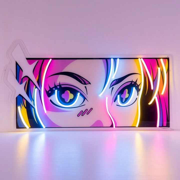 Custom Anime Neon Signs - Wall Mounted LED Light Decor for Kids ...