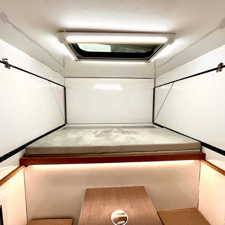 Camper trailer with roof top tent camper truck 4x4 fashion camper seat ...