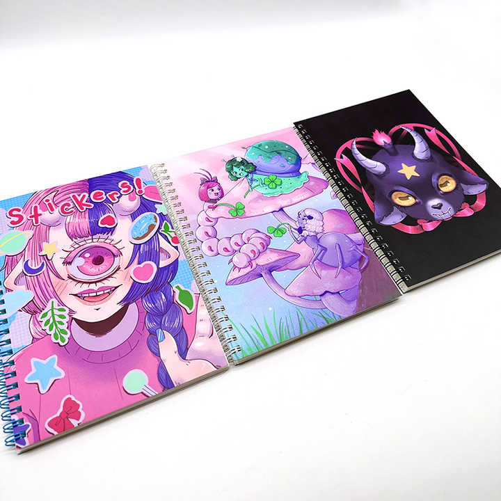 A5 Education for Kids to Collecting Stickers Reusable Custom Printing ...